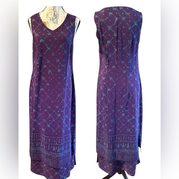 Fashion Bug | Dresses | Vintage Fashion Bug Tiered Maxi Dress Sz S ...
